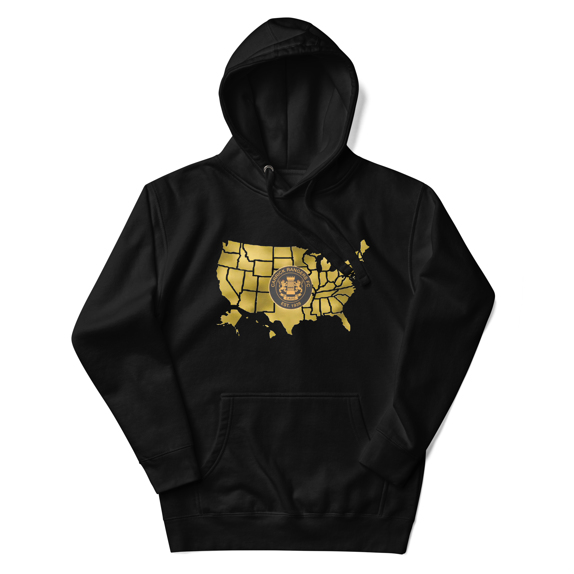 US Amber Army Hoodie – Carrick Rangers FC Fan Shop